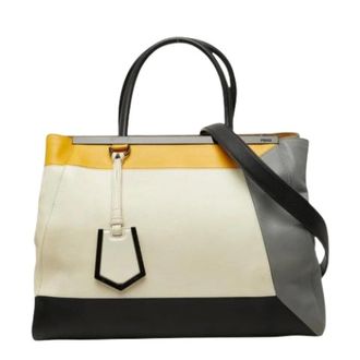 Fendi Sac &agrave; main 2way Pre-owned 2Jours en cuir - Femme - Pre-owned - Multicolore - Taille: ONE Size