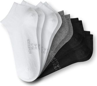Schiesser Herren 5 PACK Sneakersocken Str&uuml;mpfe - Stay Fresh