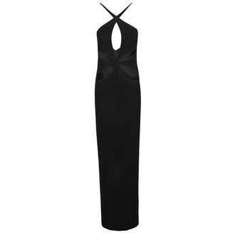 M&ocirc;not Maxi Kleid - - Dresses - Damen - Schwarzk - 2XS