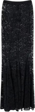 Actualee Femme, Jupes, Noir, Taille: 40 FR Maxi-jupe &agrave; taille &eacute;lastique