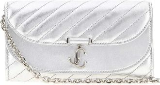 Jimmy Choo London Femme, Sacs, Gris, Taille: ONE Size Avn Clutch