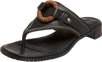 Timberland LORA RNG THG BLK 62109, Damen Sandaletten, schwarz, (Black), EU 39