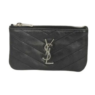 Saint Laurent Pre-owned Porte-cl&eacute;s - Femme - Pre-owned - Noir - Taille: ONE Size