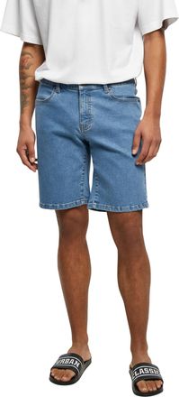 Urban Classics Herren Shorts Relaxed Fit Jeans Shorts Light Blue Washed 36