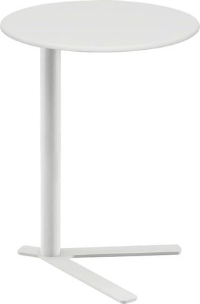 Generic C-förmiges Metall Moderner Seitentisch 48 cm Rund, Kohlenstoffstahl V-Shape-Basis-endtisch Für Sofa, Nachttisch Oder Snacktische, 56/69 cm Höhe(Size:4