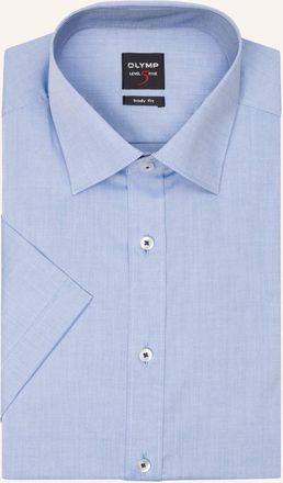 Olymp Kurzarm-Hemd Level Five Body Fit blau