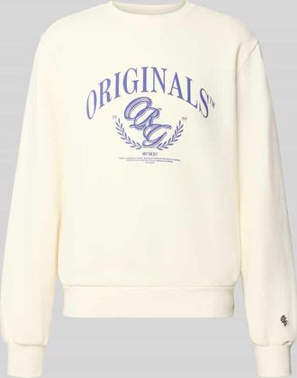 Jack & Jones Sweatshirt mit Label-Print Modell FREDERIKSBERG