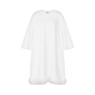 Moschino Damen, Kleider, Wei&szlig;, XLGr&ouml;&szlig;e