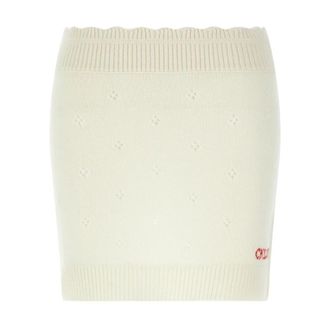Chlo&eacute; Figurbetonter Minirock - - Skirts - Damen - Wei&szlig; - L