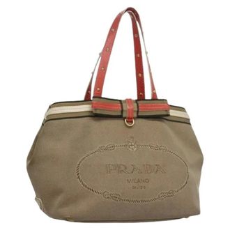 Prada Damen, Pre-Owned, Beige, ONE SIZEGr&ouml;&szlig;e