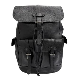 Coach Pre-owned Hudson Leder Rucksack - - Pre-owned - Herren - Schwarzk - ONE SIZE