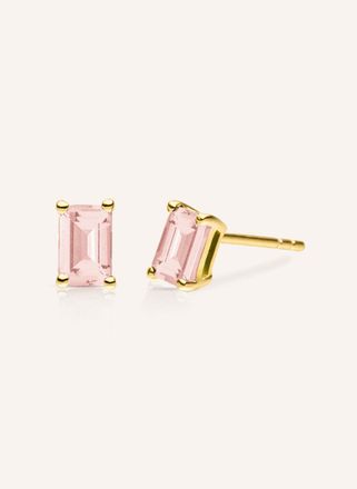 VEYNOU Veynou Ohrstecker Rosie Aus 14 Karat Gelbgold Und 1,40ct. Morganit gold