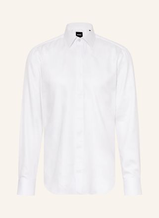 HUGO BOSS Hemd Joe Regular Fit weiss