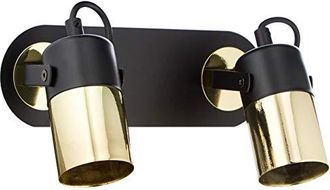 Homemania Strahler, Metall, Schwarz, Gold