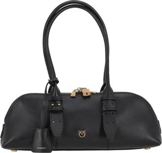 Pinko Pinko, Femme, Sacs, Noir, Taille: ONE Size Bowling Horizontal Big