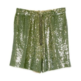 Dries Van Noten Homme, Shorts, Vert, Taille: 2XL Shorts d&eacute;contract&eacute;s