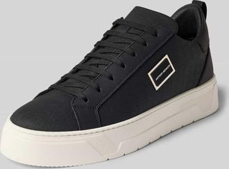Antony Morato Sneaker aus echtem Leder mit Schlangen-Print