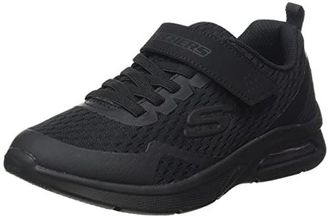 Skechers Garçon Microspec Max Torvix Basket, Noir, 37.5 EU