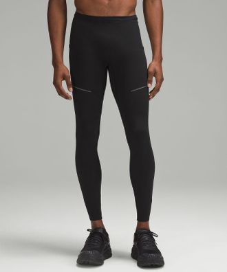lululemon Fast and Free Tights f&uuml;r M&auml;nner - 71 cm - Gr&ouml;&szlig;e 2XL in Black