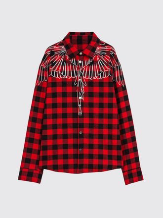 Marcelo Burlon Chemise COUNTY OF MILAN Homme couleur Rouge