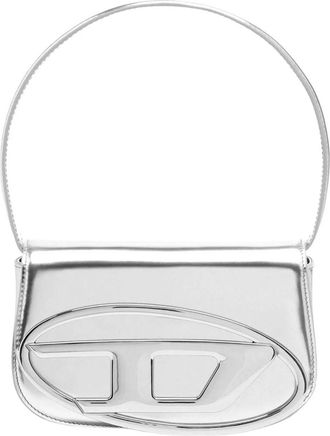 Diesel Hobo Bags - 1Dr 1Dr Schoudertas - Gr. unisize - in Silber - f&uuml;r Damen