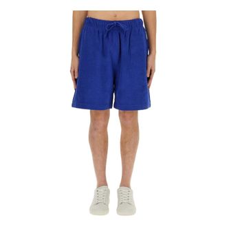 Burberry Shorts en tissu &eacute;ponge - Homme - Shorts - Bleu - Taille: S