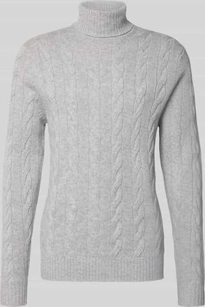 Christian Berg Rollkragenpullover aus Wolle-Kaschmir-Mix