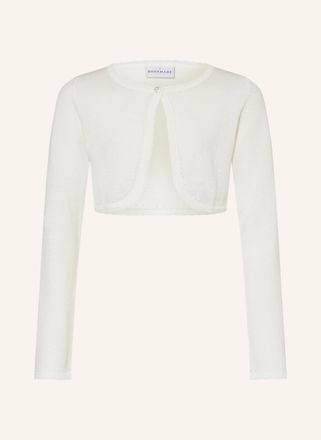 Danamade Danamade Bolero Mit Glanzgarn weiss