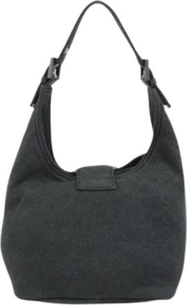Fendi Sac bandouli&egrave;re vintage doccasion - Femme - Pre-owned - Gris - Taille: ONE Size