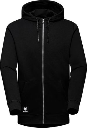 Mammut Herren Midlayer, L, Schwarz, Kapuzenjacke, aus 66 Prozent Bio Baumwolle