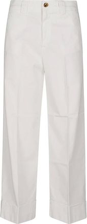 Mason's Femme, Pantalons, Blanc, Taille: 40 FR New York Studio Crop