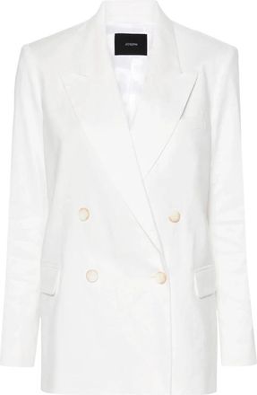 Joseph Jaden Leinenblazer - - Jackets - Damen - Wei&szlig; - 2XS