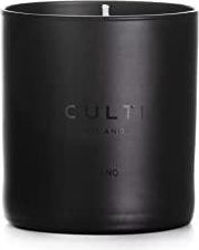 Culti Black Label Duftkerze im Glas Ebano, in der Farbe Schwarz, Duftnote: Holzig, ca. 60h Brenndauer, Inhalt: 270 gr, Gr&ouml;&szlig;e: 9,7 x 8,4cm