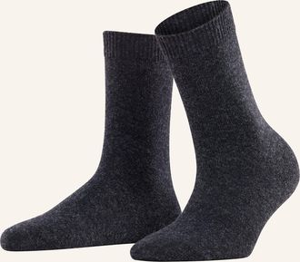 Falke Socken Cosy Wool Mit Merinowolle grau