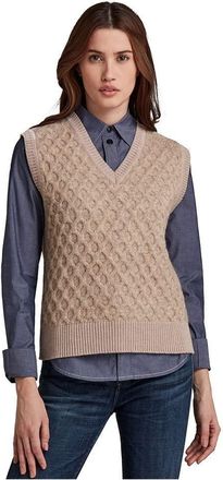 G-Star RAW Damen Knitted Spencer Cable