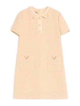 Valentino Robe Courte - Beige