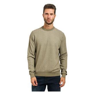 HUGO BOSS Rundhals-Strickware - - Knitwear - Herren - Braun - XL