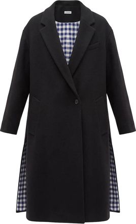 Loewe Knielanger Mantel - Schwarz