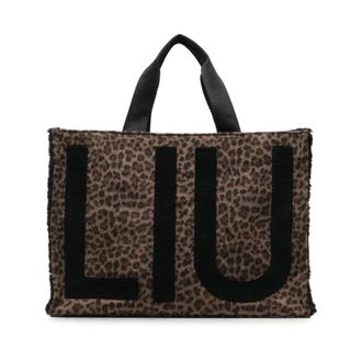 Liu Jo Animalier Shopping Bag - - Bags - Damen - Braun - ONE SIZE