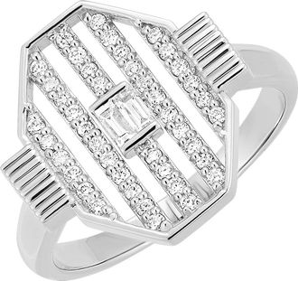 Edenly Ring Frische - Lumina - 18 Karat Weißgold und Diamanten