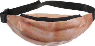 Yardwe Lustige Bauchtasche Herren Prank Waist Bag mit Bierbauch Design Leichte Fanny Pack für Handy Sicherer Verschluss für Outdoor Sport Reisen Party und Ge