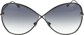 Tom Ford unisex, Accessoires, Noir, Taille: 66 MM Nickie Lunettes de soleil