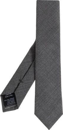 Emporio Armani Homme, Accessoires, Gris, Taille: ONE Size Wool Tie