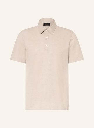 Brioni Piqu&eacute;-Poloshirt beige