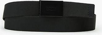Levi's Gürtel mit Tonal Logo - Herren - Schwarz / Schwarz