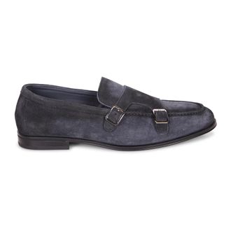 Doucal's Monkstrap Schuhe - - Shoes - Herren - Blau - 43 EU