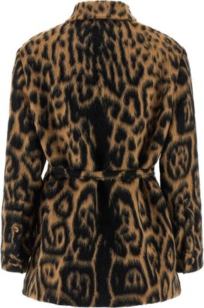 Fendi Animalier Jacket - Camel