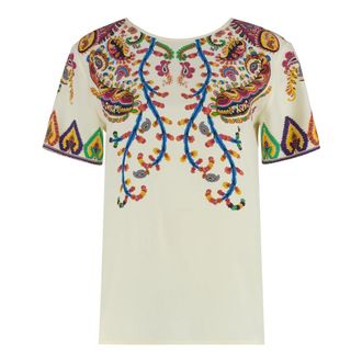 Etro Seidenbluse mit Print - - Tops - Damen - Mehrfarbig - S