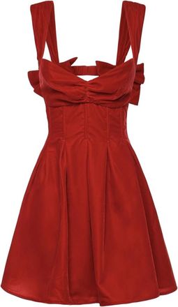 For Love & Lemons Femme, Robes, Rouge, Taille: 36 FR August Mini Dress