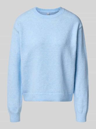 Pieces Regular Fit Pullover mit Woll-Anteil Modell ALLY